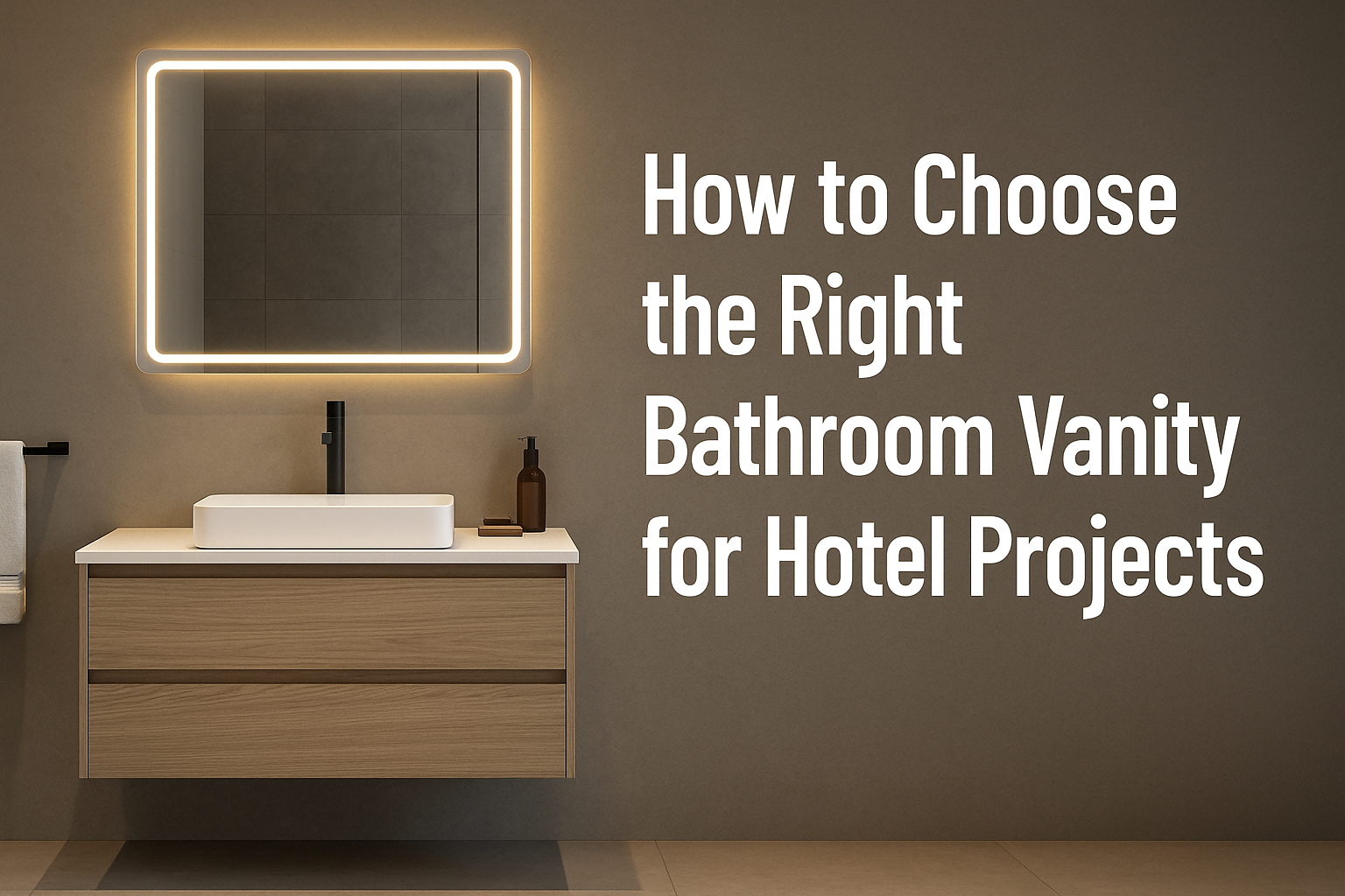 How to Choose the Right Bathroom Vanity for Hotel Projects (Engineerin ...